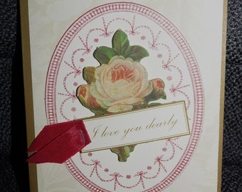 I love you dearly | Etsy