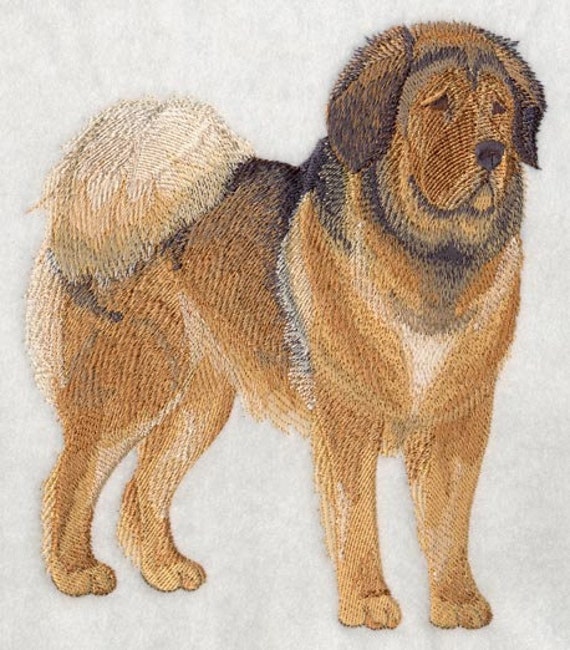 TIBETAN MASTIFF Machine Embroidery Quilt Blocks Azeb