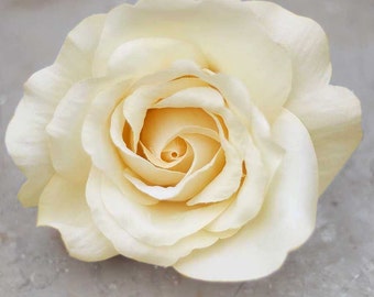 Popular items for ivory rose on Etsy