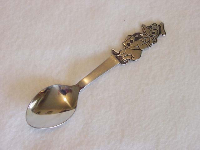 Vintage DONALD DUCK Childs Spoon.. Disney Prod Stainless by