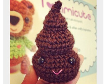 Hand-Crocheted: Harold the Mini Poo - Crochet or Amigurumi Doll