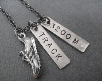 Cross Country Run Cross Country Running Necklace on by TheRunHome