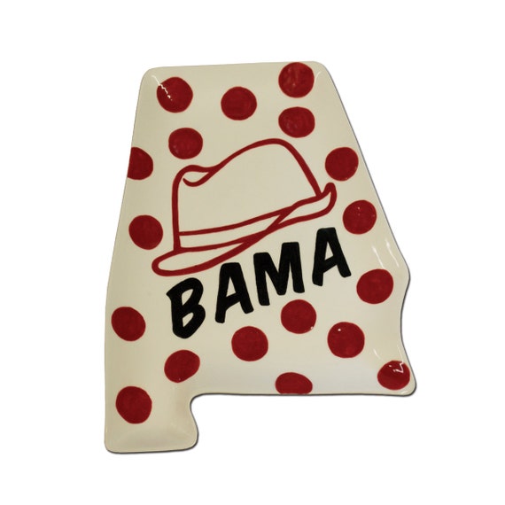Items similar to Bama Painted Platter on Etsy