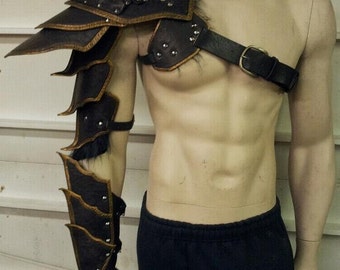 Fantasy Leather Armor and Accessories by SharpMountainLeather