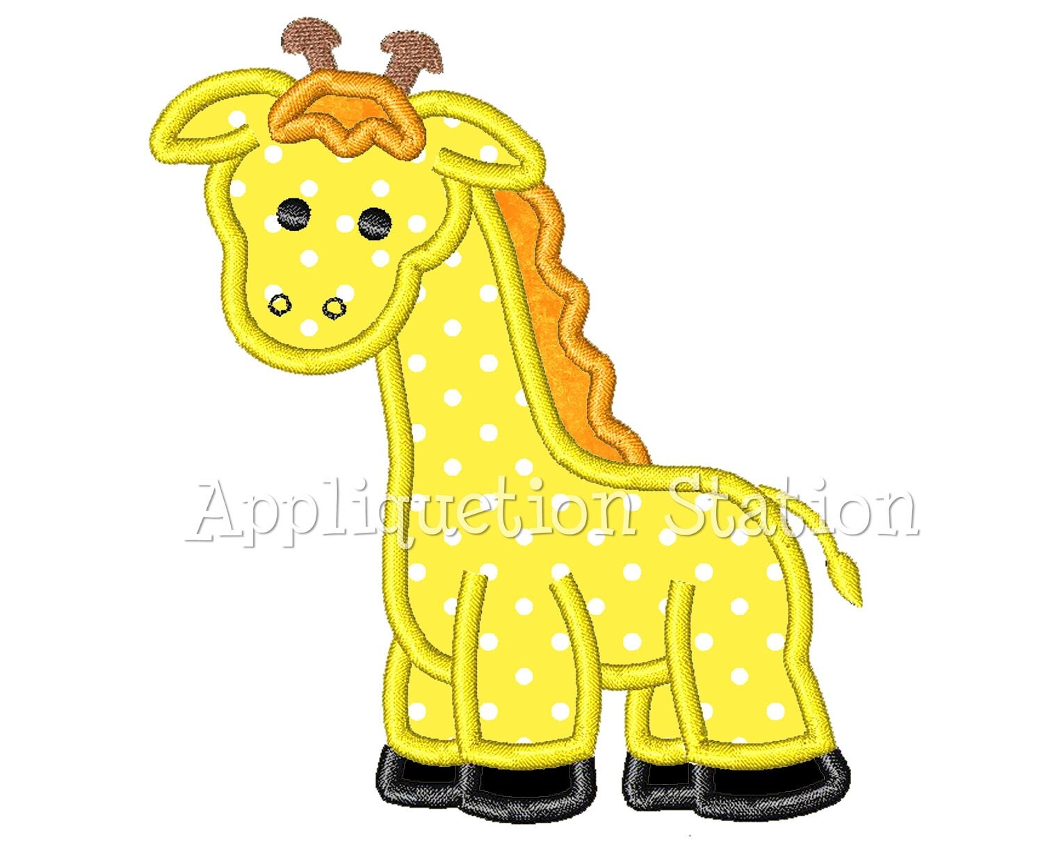 Baby Giraffe Applique Design at Kim Delapaz blog