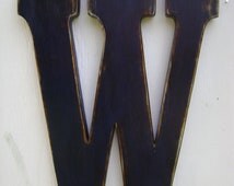 Unique wooden letter w related items | Etsy