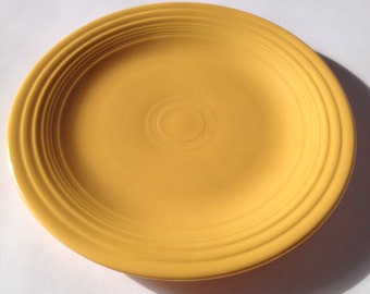 Yellow dinner plates | Etsy
