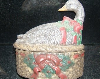 Christmas goose | Etsy