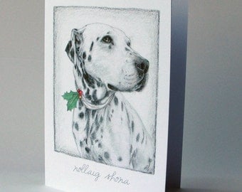 Good luck greeting card in Irish cártaí gaeilge Go by Mireog