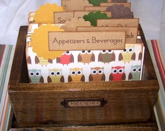 Popular items for recipe box on Etsy