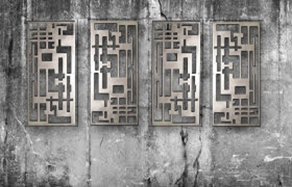 Extra Large Metal Wall Art Art Decor Abstract by ColdEdgeGallery