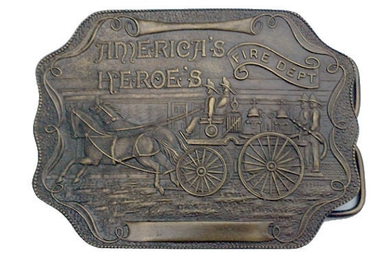 Custom Made Firefighter Belt Buckles | Paul Smith