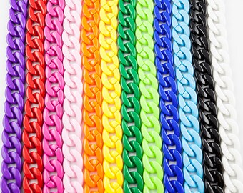 Popular items for acrylic chain on Etsy