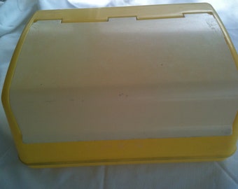 Popular items for yellow bread box on Etsy
