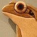 Natural Wood Frog Intarsia