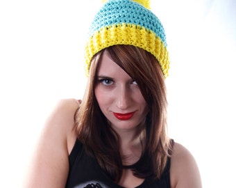 Popular items for poof ball hat on Etsy