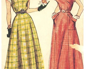 Simplicity 6018 Vintage 60s Iconic Two 2 Piece by PatternPlaying