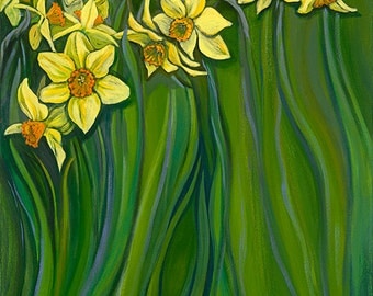 Daffodil prints | Etsy
