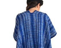 Popular items for handwoven poncho on Etsy