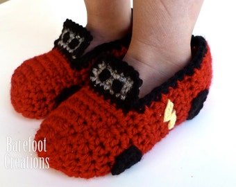 Character slippers | Etsy