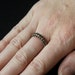 Human Vertebrae Ring in Solid Bronze Adjustable Spine Ring 170