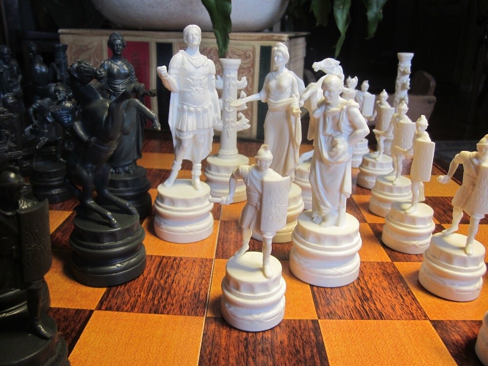 Chess Set Ancient Rome