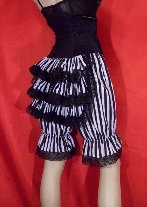 plus size stripe bustle bloomers by vilicious on Etsy plus size stripe bustle bloomers by vilicious on Etsy