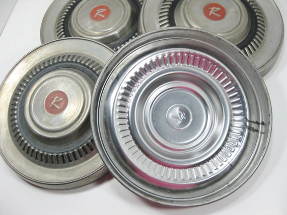 Rambler Hubcaps or Wheel Center Caps ... 10 inch ... set of 4