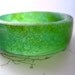 Sea foam resin bangle bracelet jewelry bangle by TopazTurtle