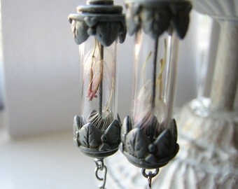 Popular items for antique glass vials on Etsy