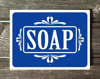 Popular items for soap sign on Etsy