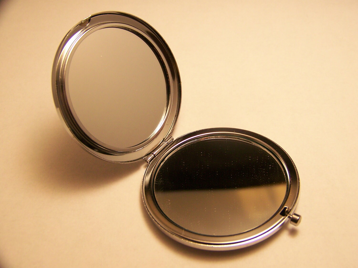 Compact Mirror Adorable Chihuahuas Hugging Love Dog by PSYCHOPUPPY