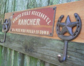 Popular items for rustic western sign on Etsy