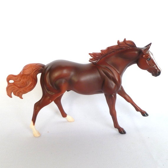 VINTAGE BREYER HORSE/ Brown Stallion