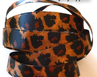 Animal print ribbon | Etsy