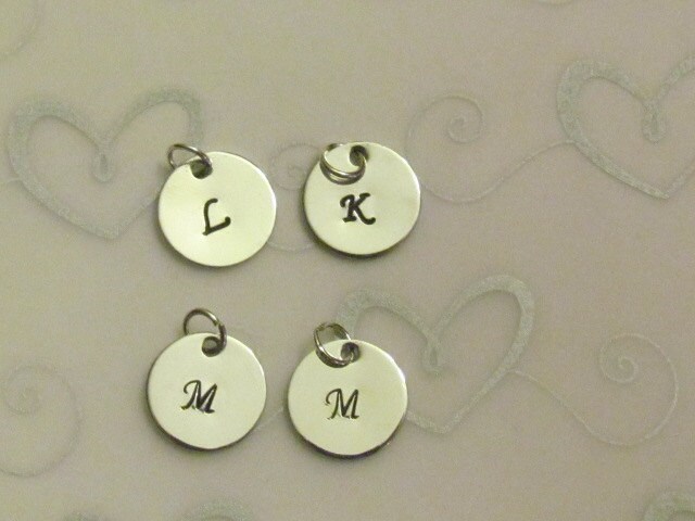 Personalized Initial Charm Custom Charm by ExpressionsStamped