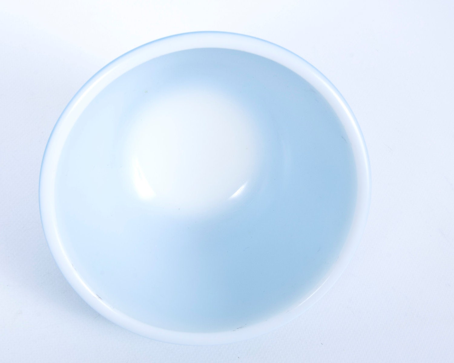 Vintage Blue Pyrex Bowl 401 Mixing Bowl Turqoise Aqua