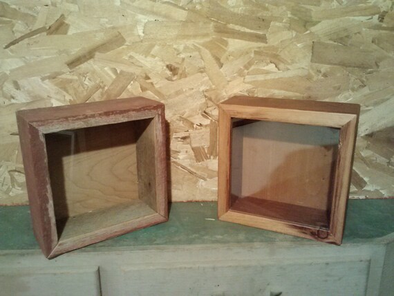CUSTOM Reclaimed Barnwood Shadow Boxes by bvoutdoors on Etsy
