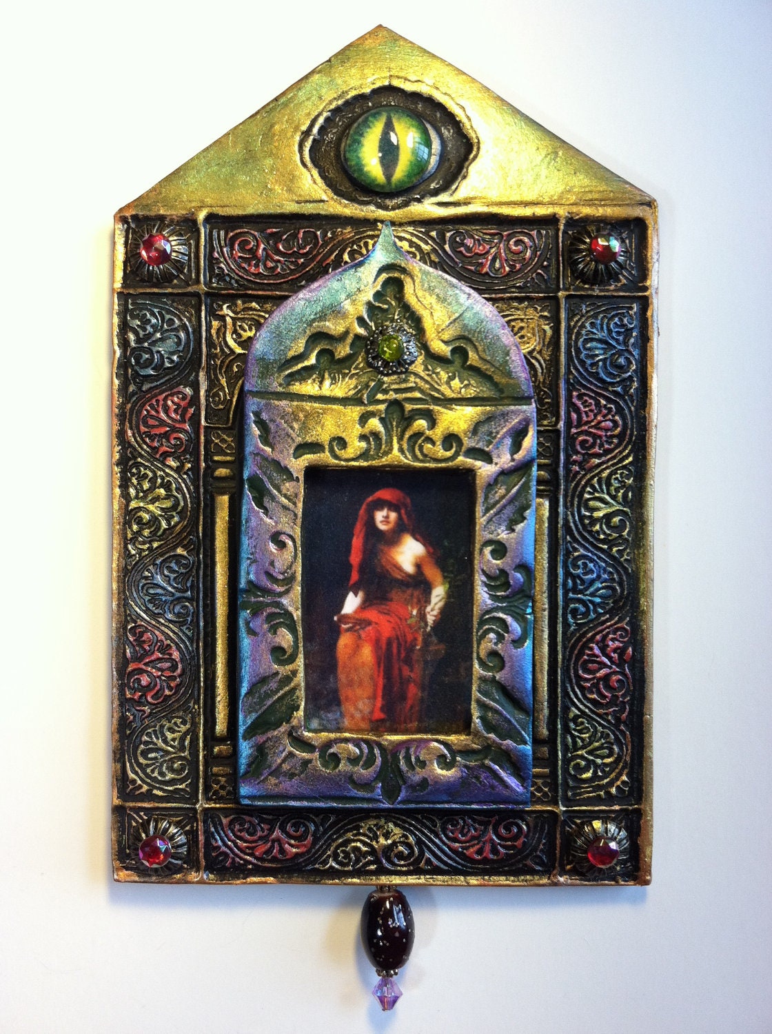 Pythia Oracle at Delphi Pagan Priestess by EuphoriaLucidDreams