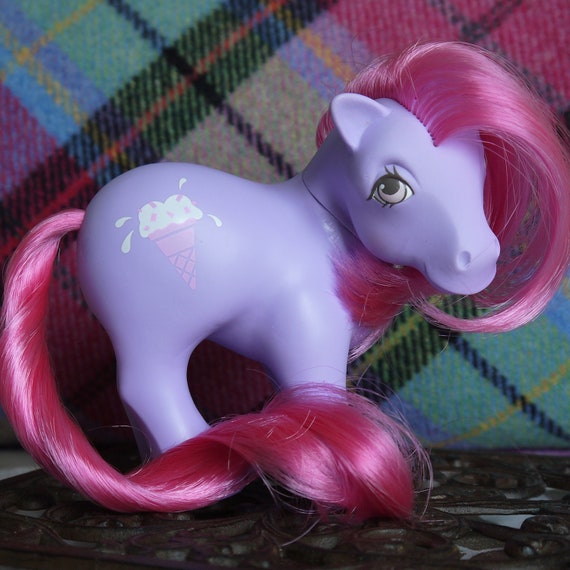 My Little Pony G1 Sweet Scoops Mail Order Pony 1983 Near
