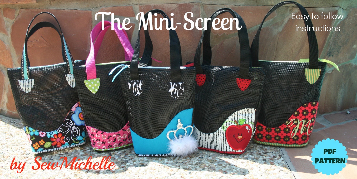 Pet Screen Tote Bag Pattern Free | SEMA Data Co-op