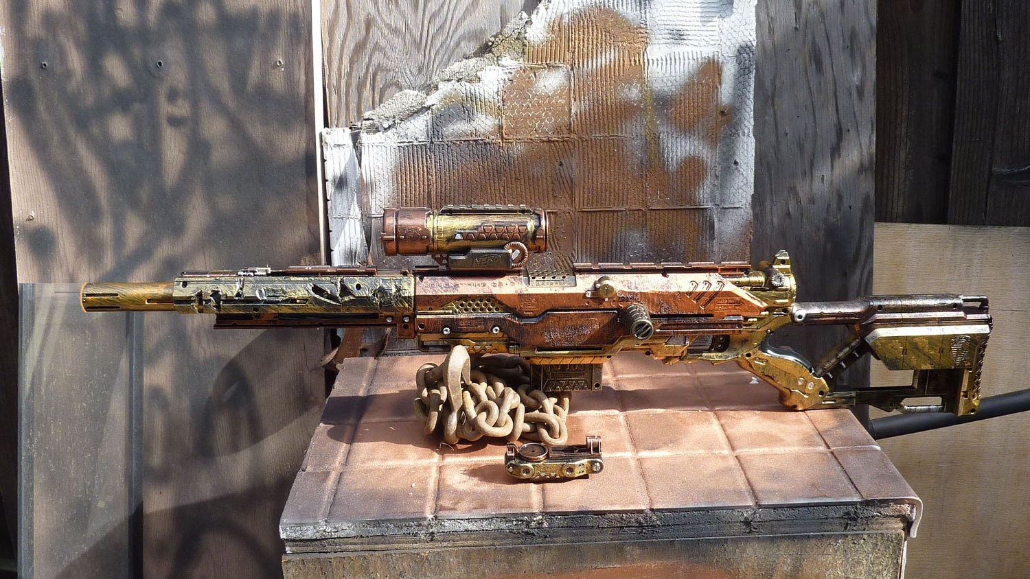 Steampunk Sniper Rifle Nerf Gun LONGSTRIKE