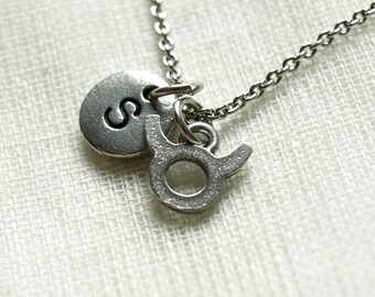 Fingers crossed sign language necklace by ShortandBaldJewelry