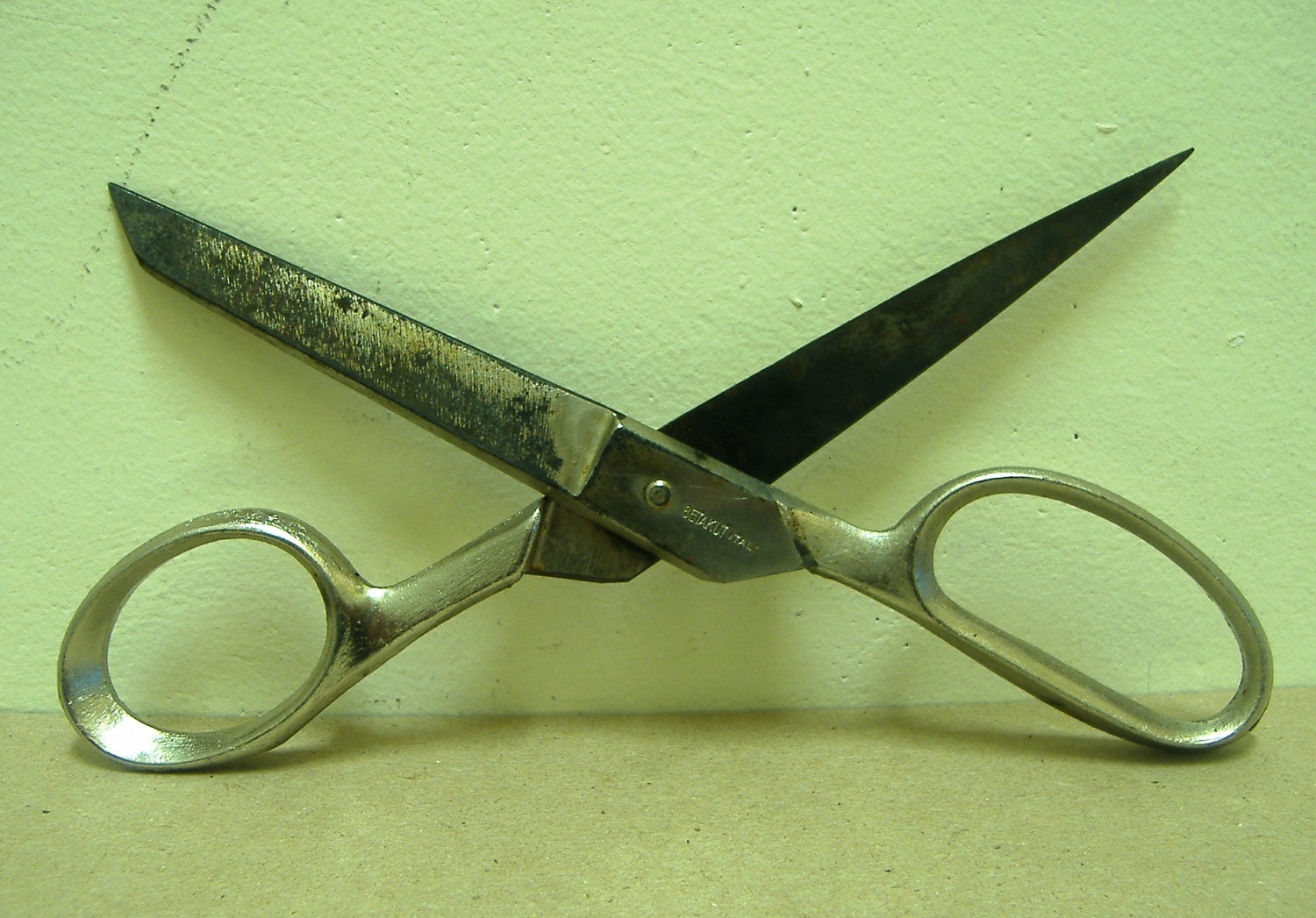 vintage Betakut Kingshead Italy shears scissors 7 arts