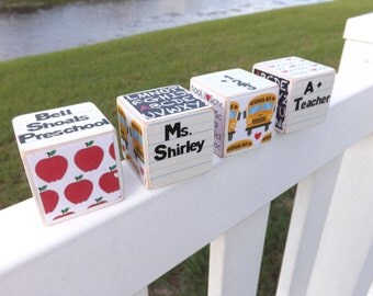 Popular items for teacher blocks on Etsy