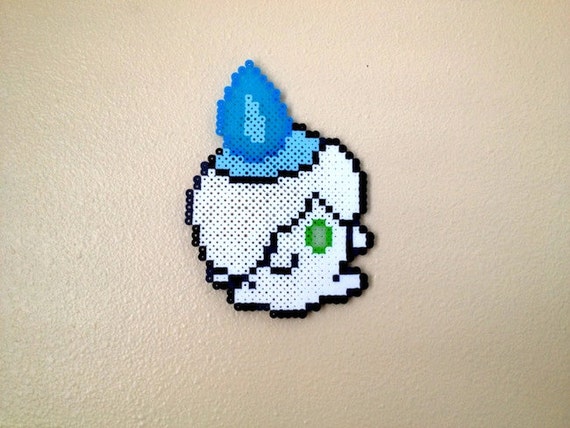Shiny Litwick Perler Sprite by FuseFrenzy on Etsy