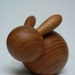 Vintage 1950s Kay Bojesen wood Rabbit/ mid century modern
