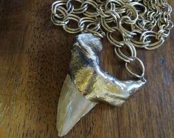 Big and Bold Tiburon Necklace-(CUSTOM), xl, prehistoric, megalodon ...
