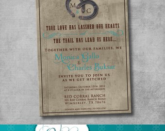 Rustic Elegant Wedding Program DIY Printable