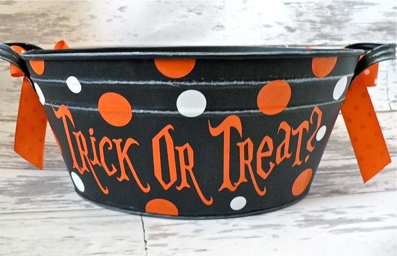 Personalized Halloween Tub More Designs Available